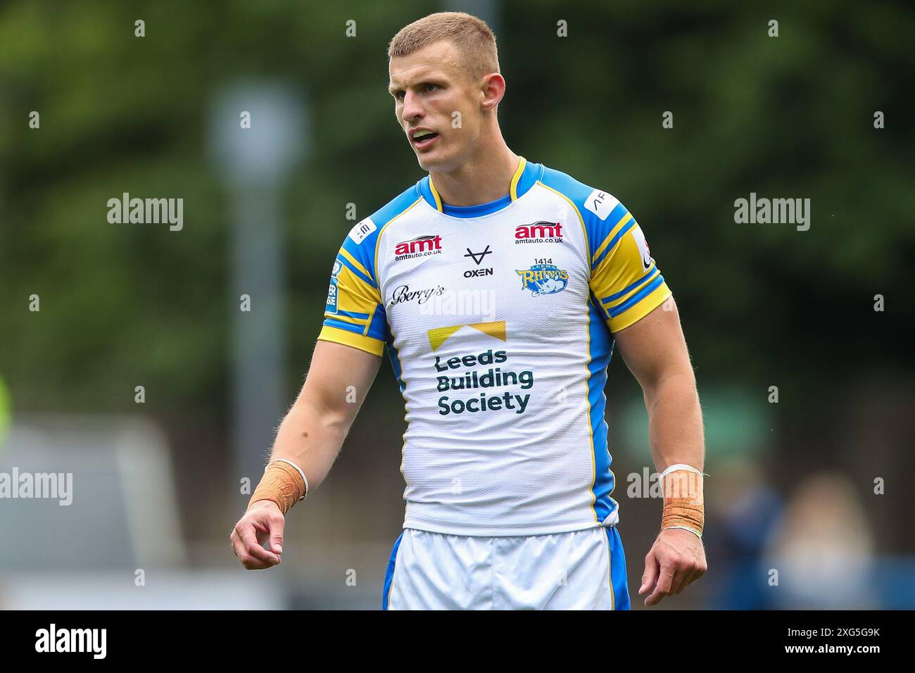 Ash Handley of Leeds Rhinos during the Betfred Super League Round 16 ...