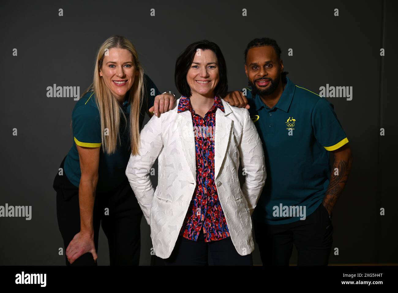 Melbourne, Australia. 07th July, 2024. (L-R) Lauren Jackson of ...
