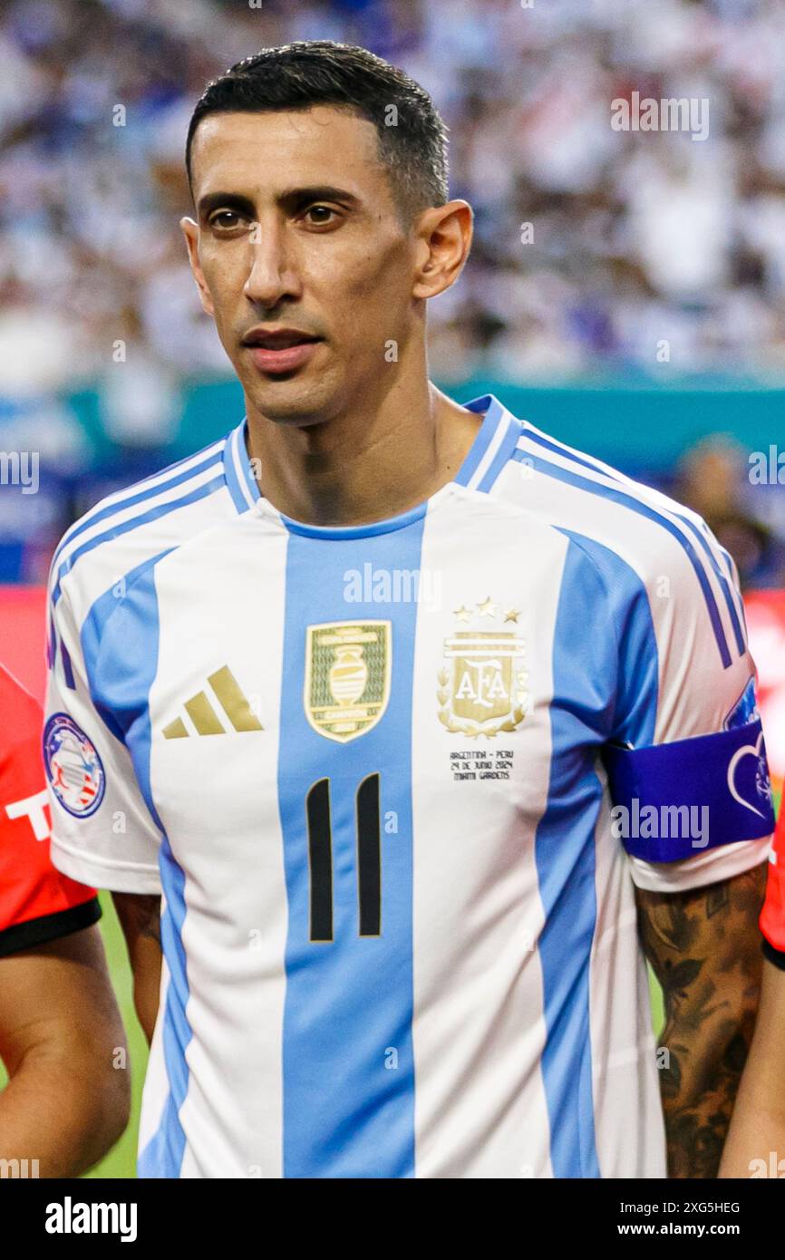 Di maria copa america 2024 hi-res stock photography and images - Alamy