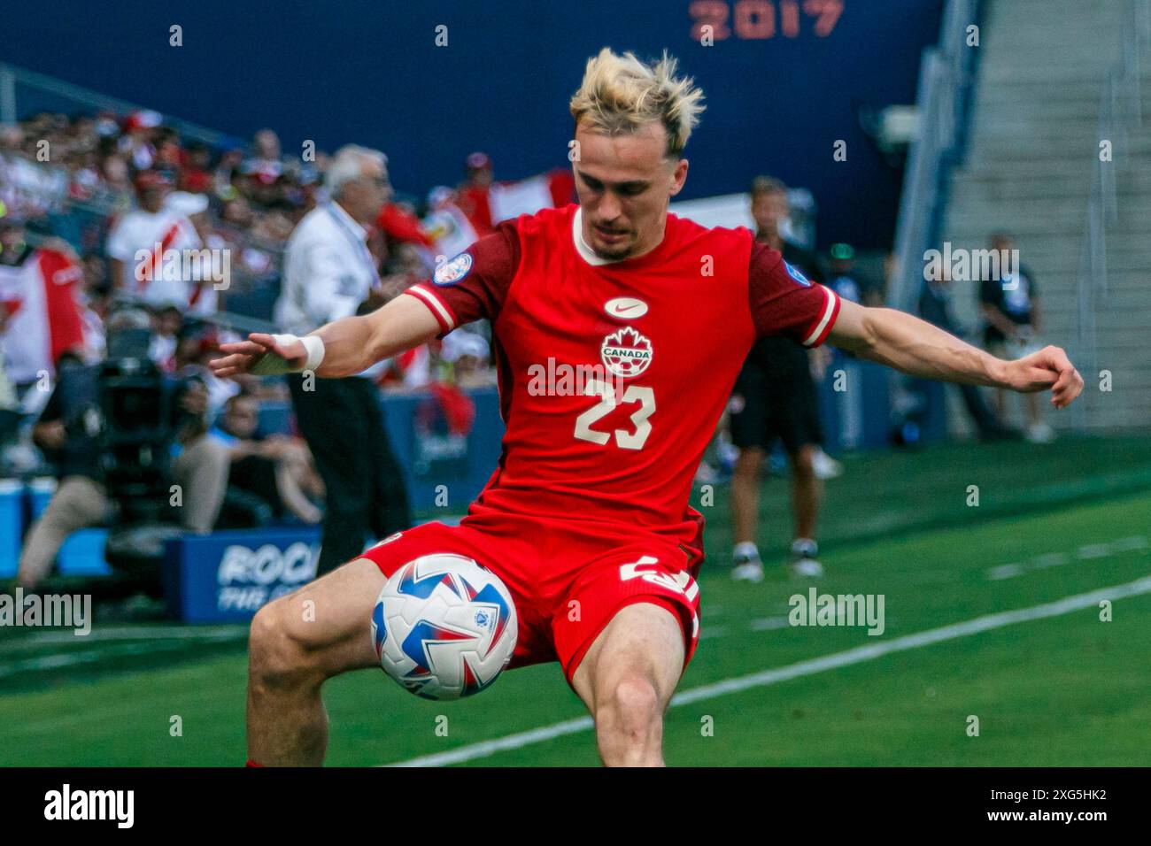 KANSAS CITY, KANSAS - JUNE 25: Liam Millar of Canada during the ...