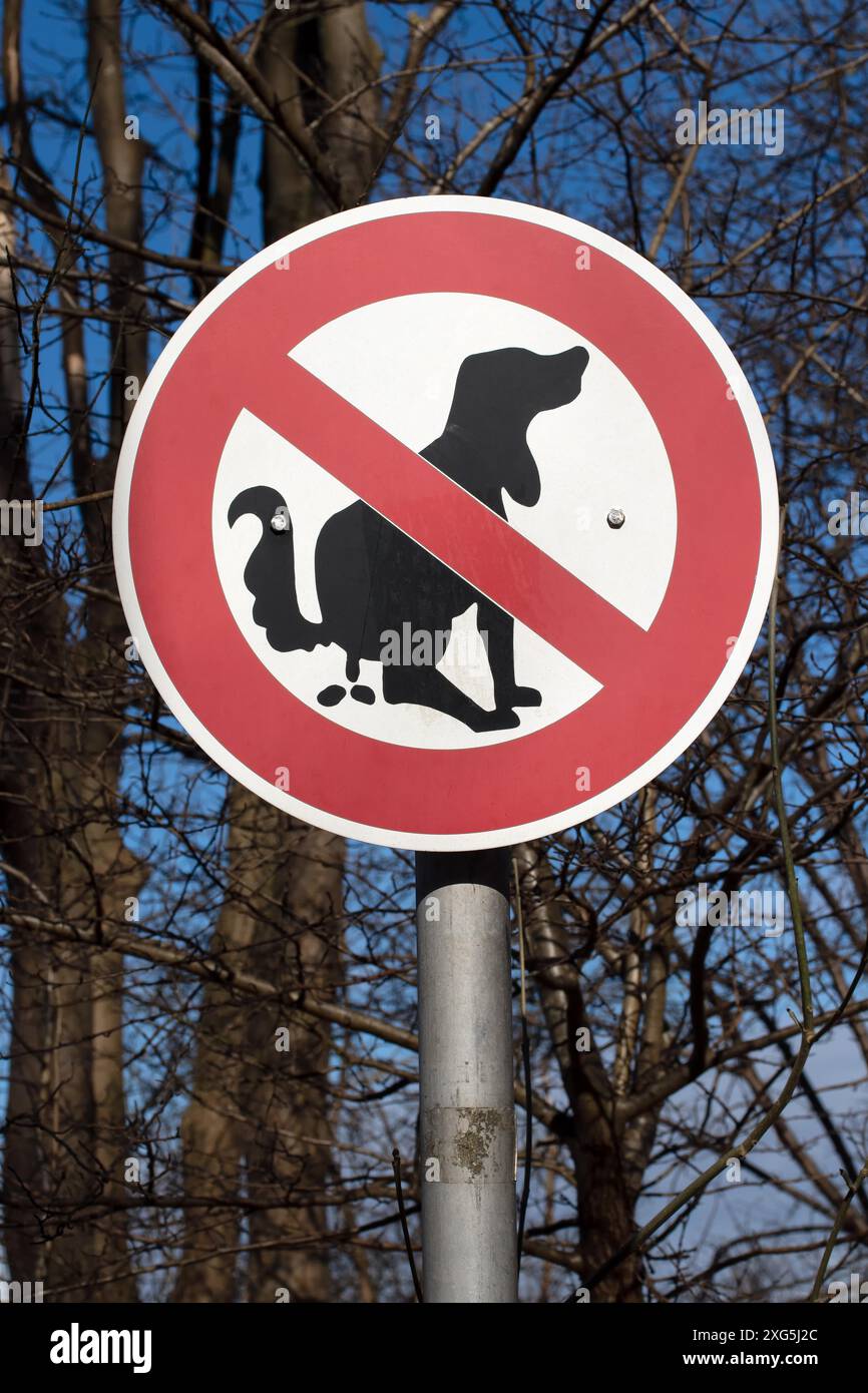 Prohibition sign in Timmendorfer Strand, Germany Prohibition sign in ...