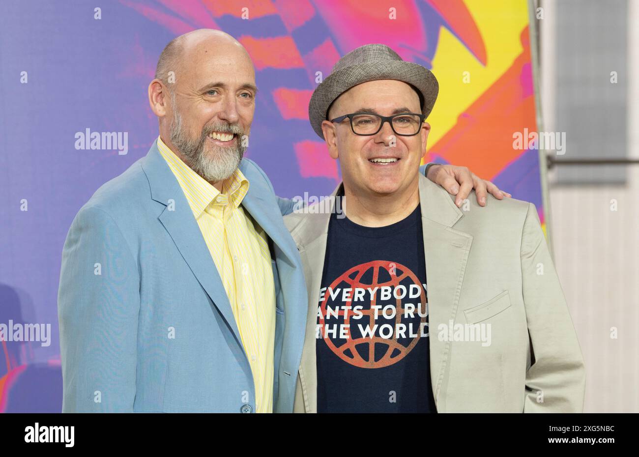 Chris Renaud and Ken Daurio attend 'Despicable Me 4' premiere at Jazz ...