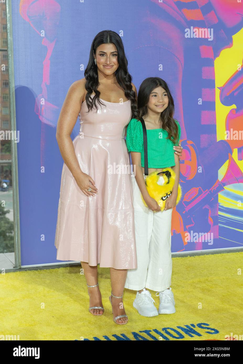 Dana Gaier and Madison Polan attend 'Despicable Me 4' premiere at Jazz ...