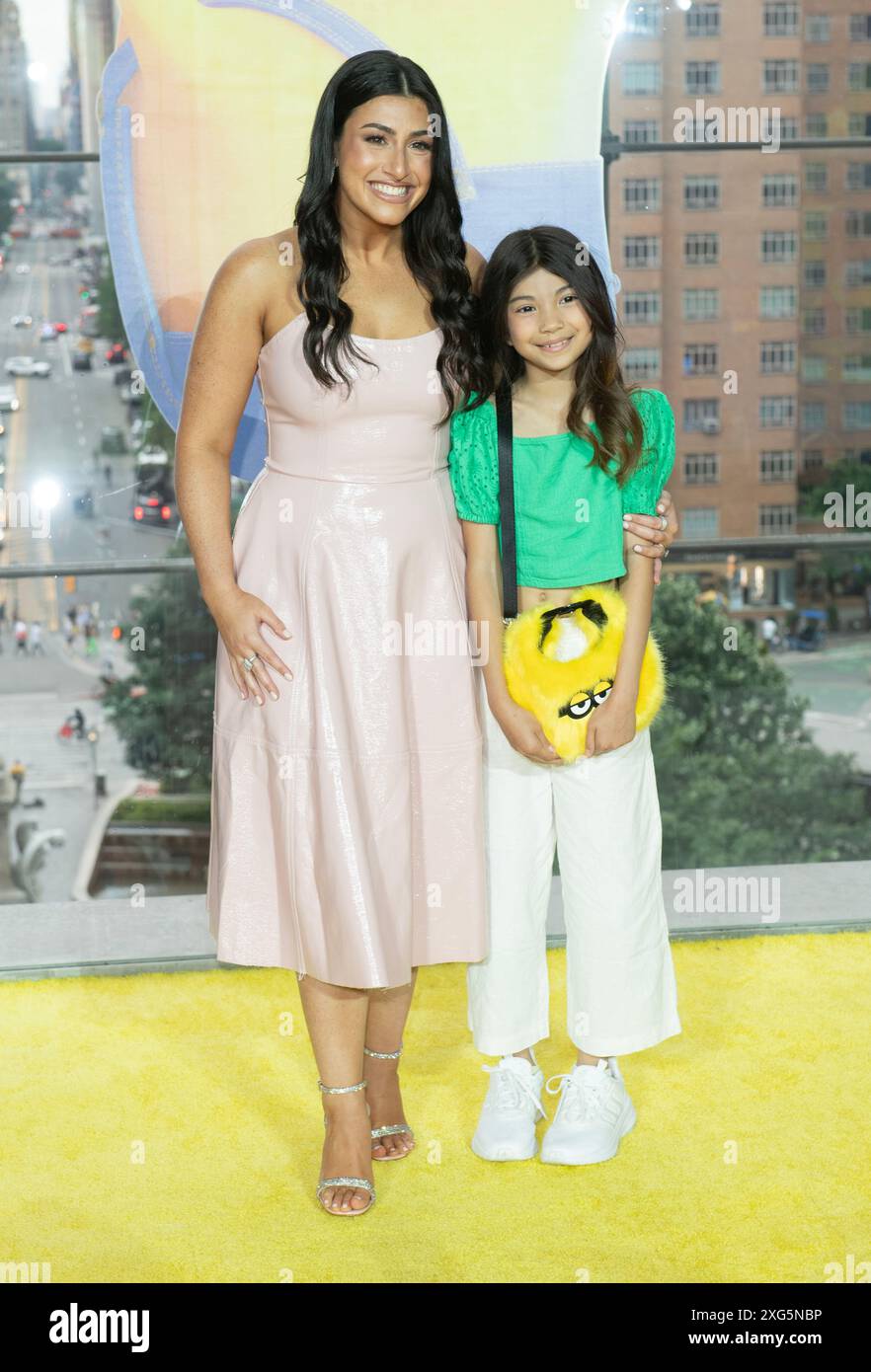 Dana Gaier and Madison Polan attend 'Despicable Me 4' premiere at Jazz ...