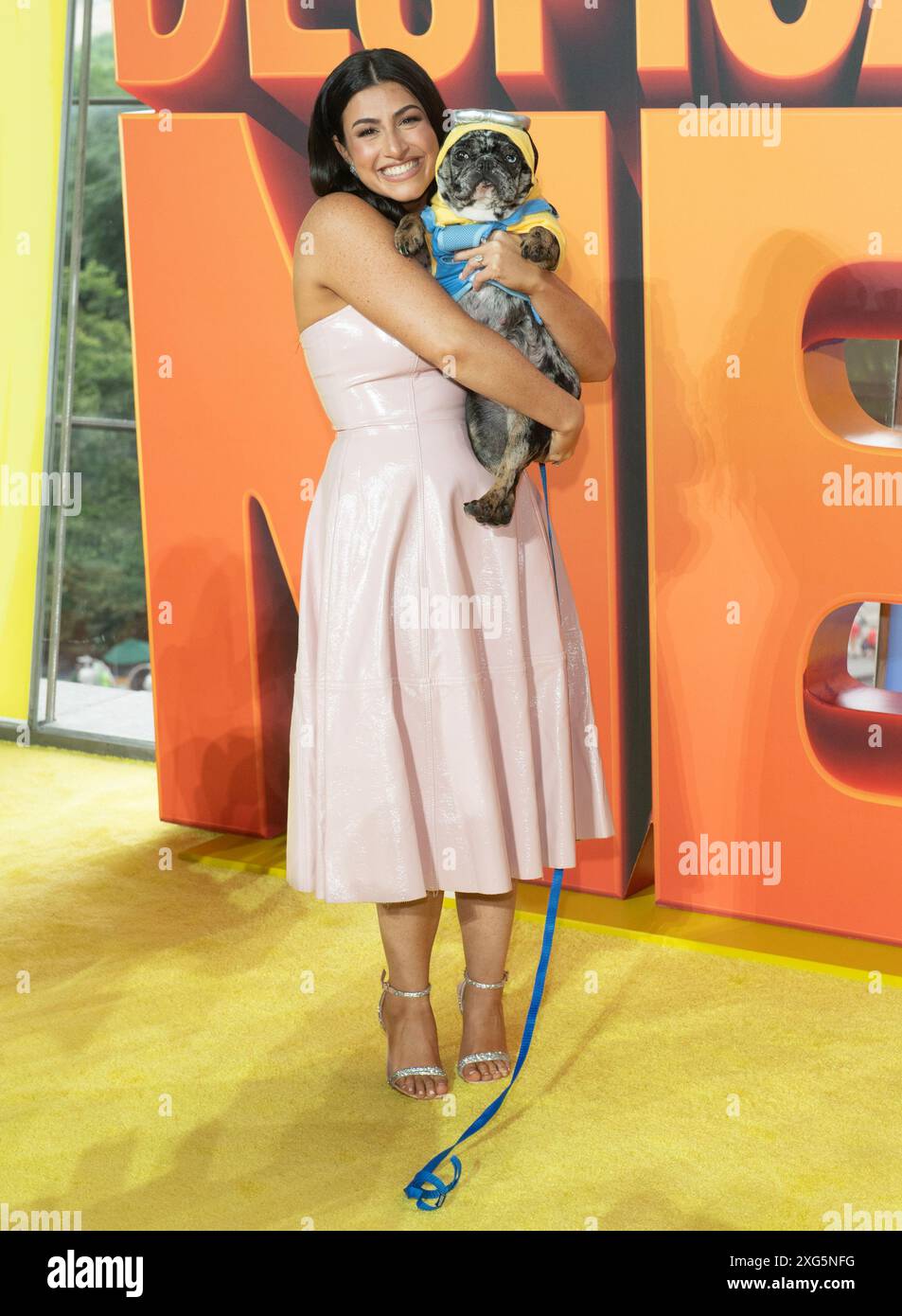 Dana Gaier attends 'Despicable Me 4' premiere at Jazz at Lincoln Center ...