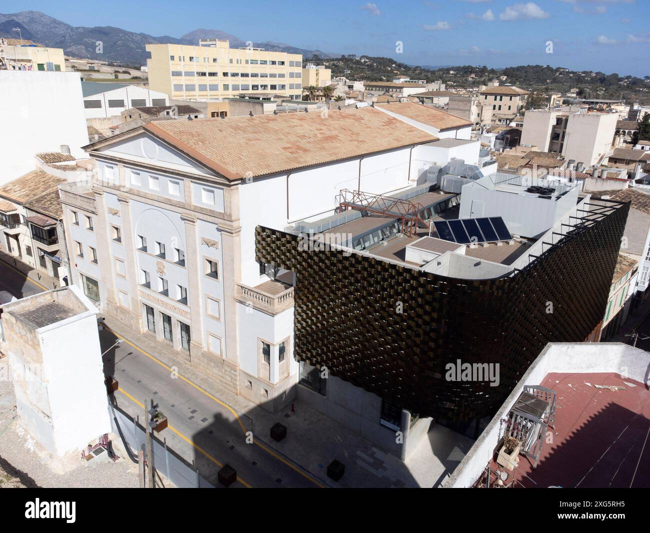 Aerial view of the main facade hi-res stock photography and images - Alamy