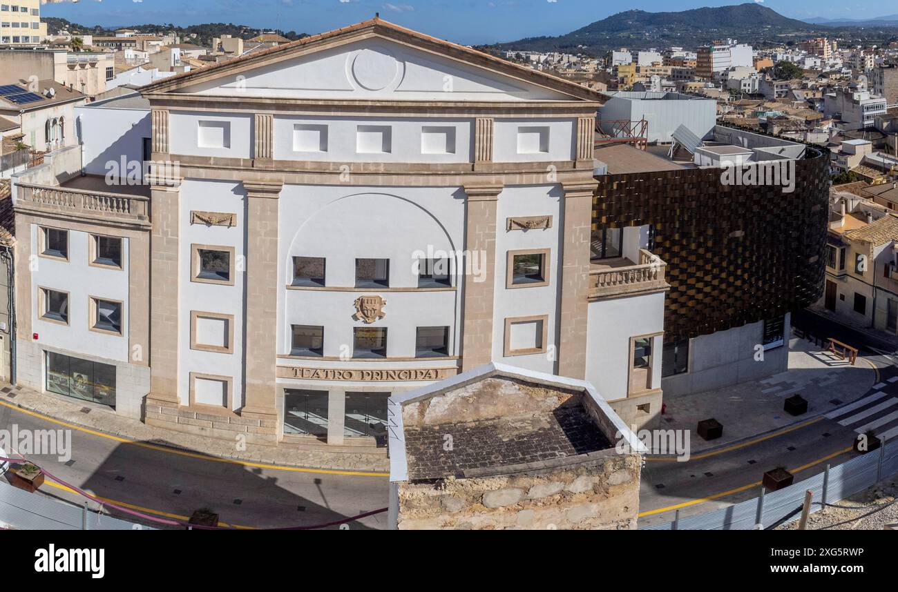 Aerial view of the main facade hi-res stock photography and images - Alamy