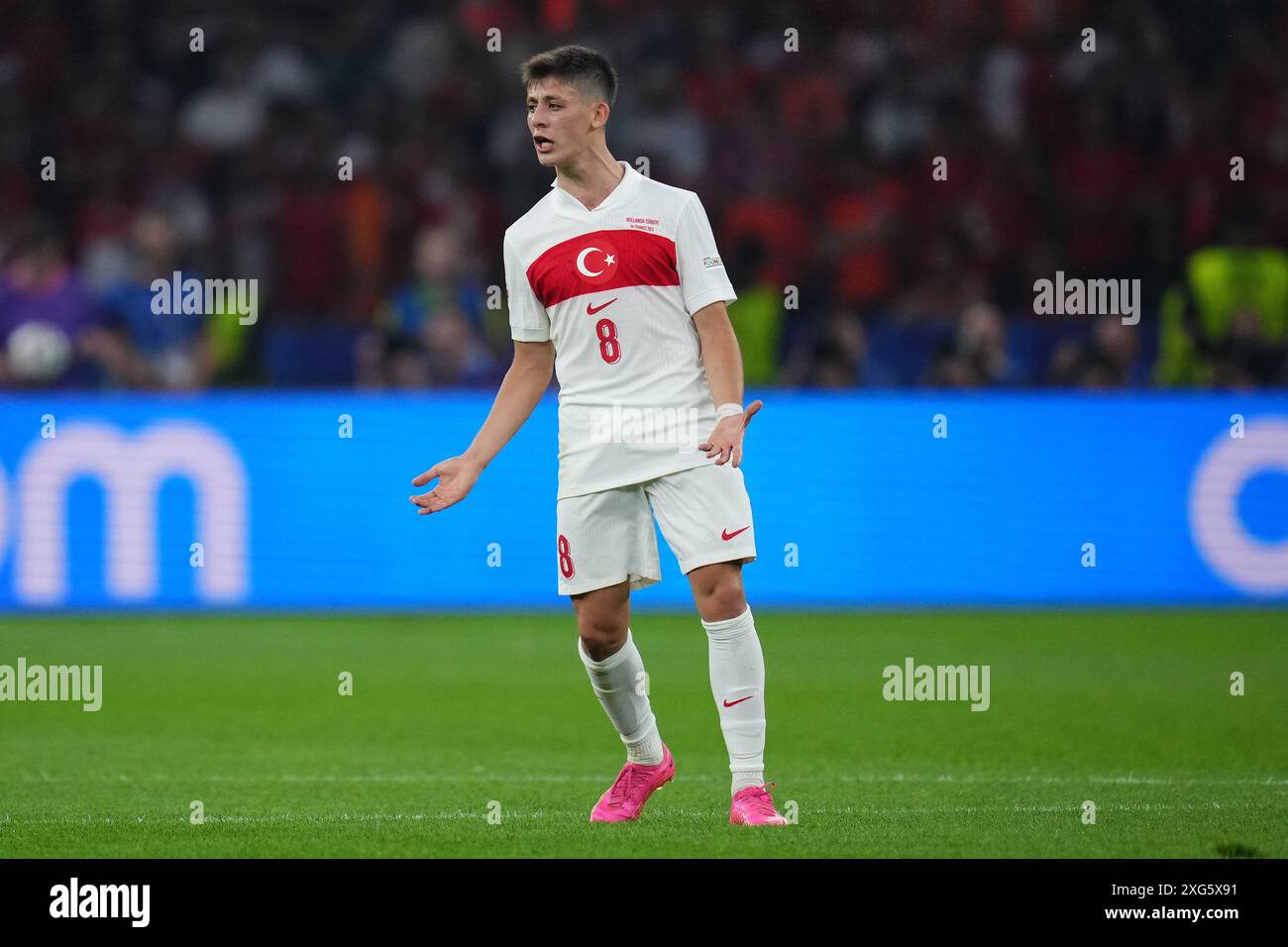 Arda Guler of Turkiye during the UEFA Euro 2024 match between ...