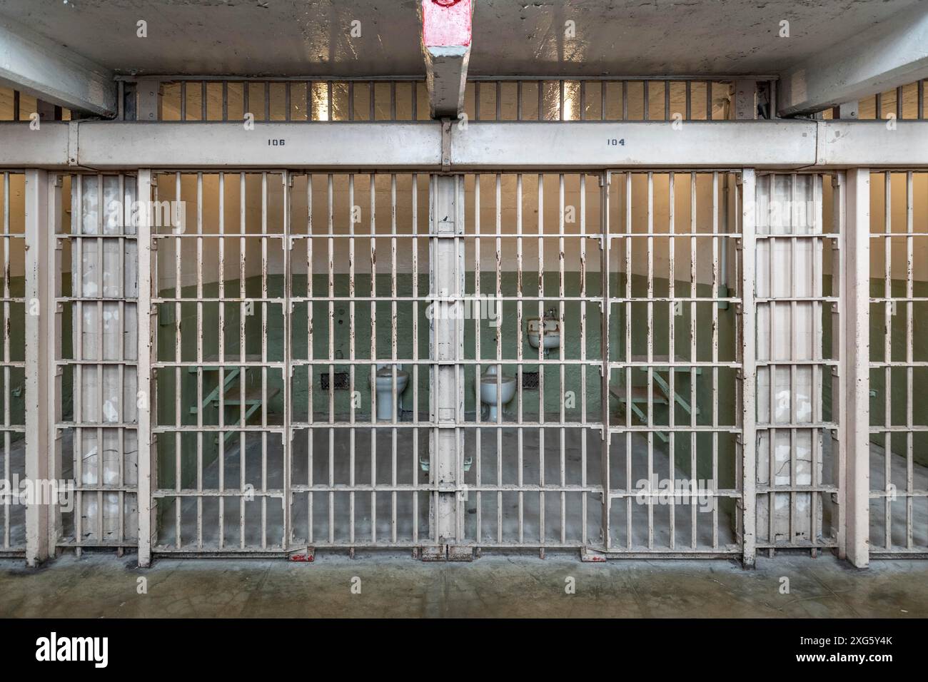 Alcatraz prison historic hi-res stock photography and images - Alamy