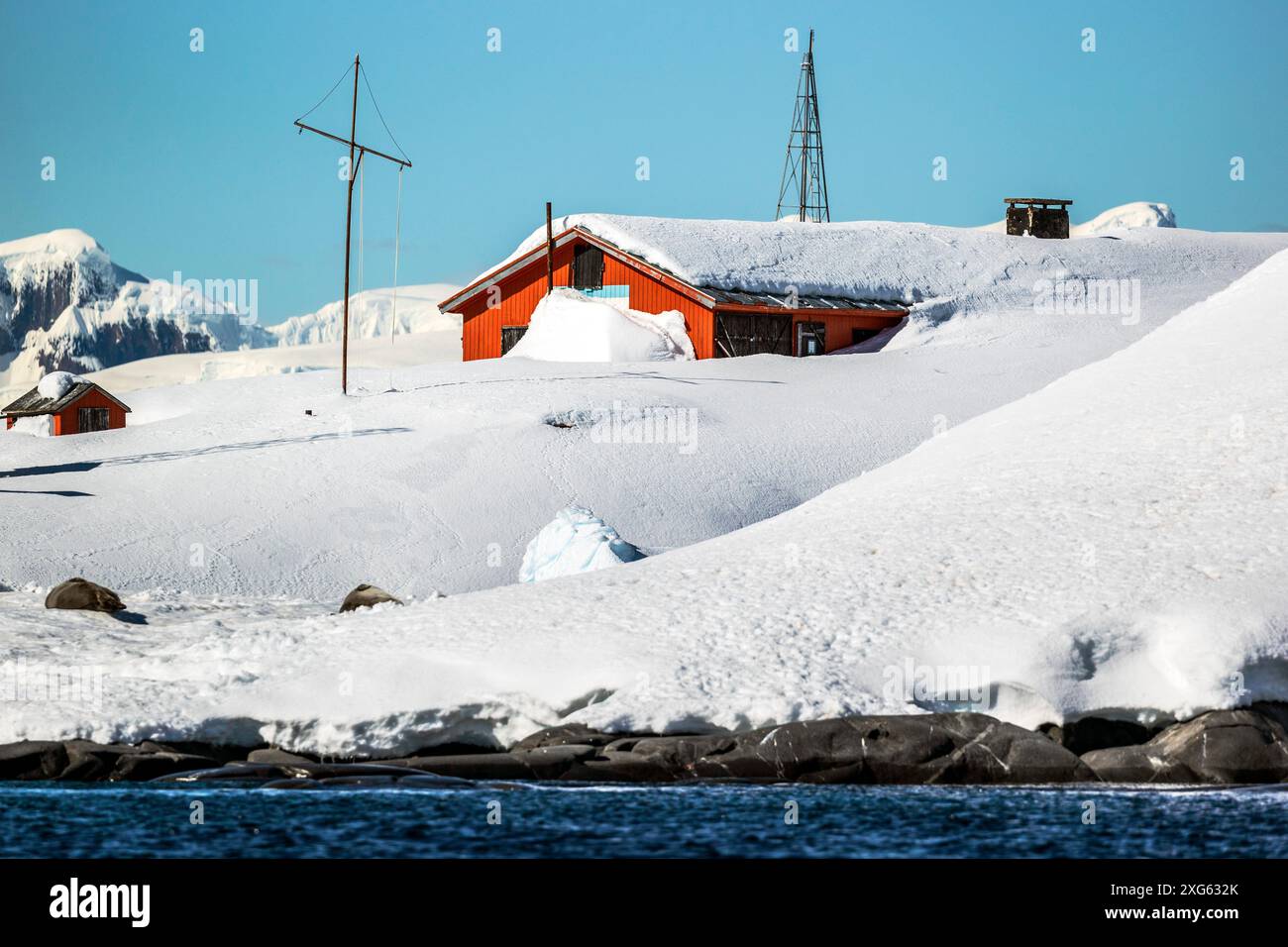 Melchior Base, Gamma Island, Melchior Islands, Antarctica, Sunday ...