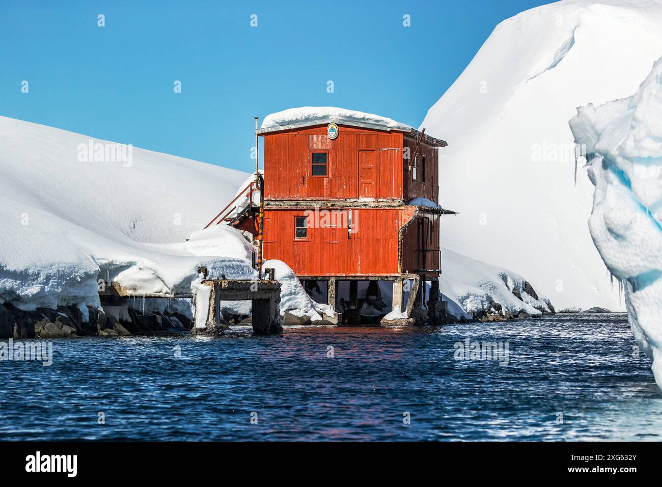 Melchior Base, Gamma Island, Melchior Islands, Antarctica, Sunday ...