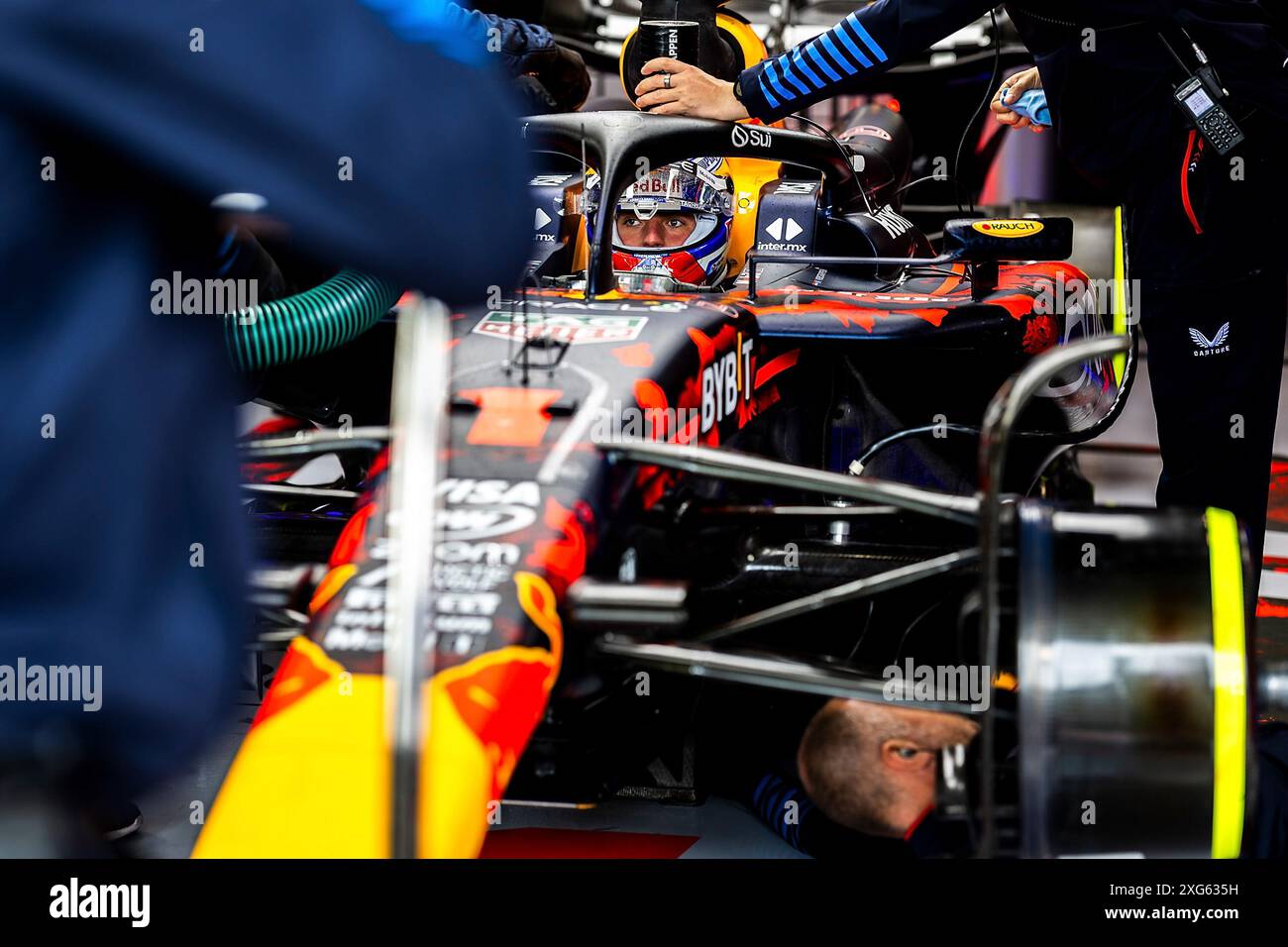 Silverstone, UK. 06th July, 2024. Max Verstappen (NED) - Oracle Red ...