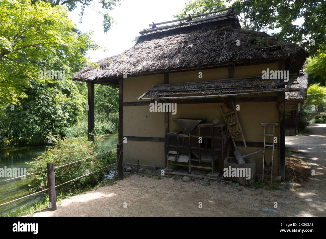 The Daio Wasabi Farm in rural Azumino City near Matsumoto is one of ...