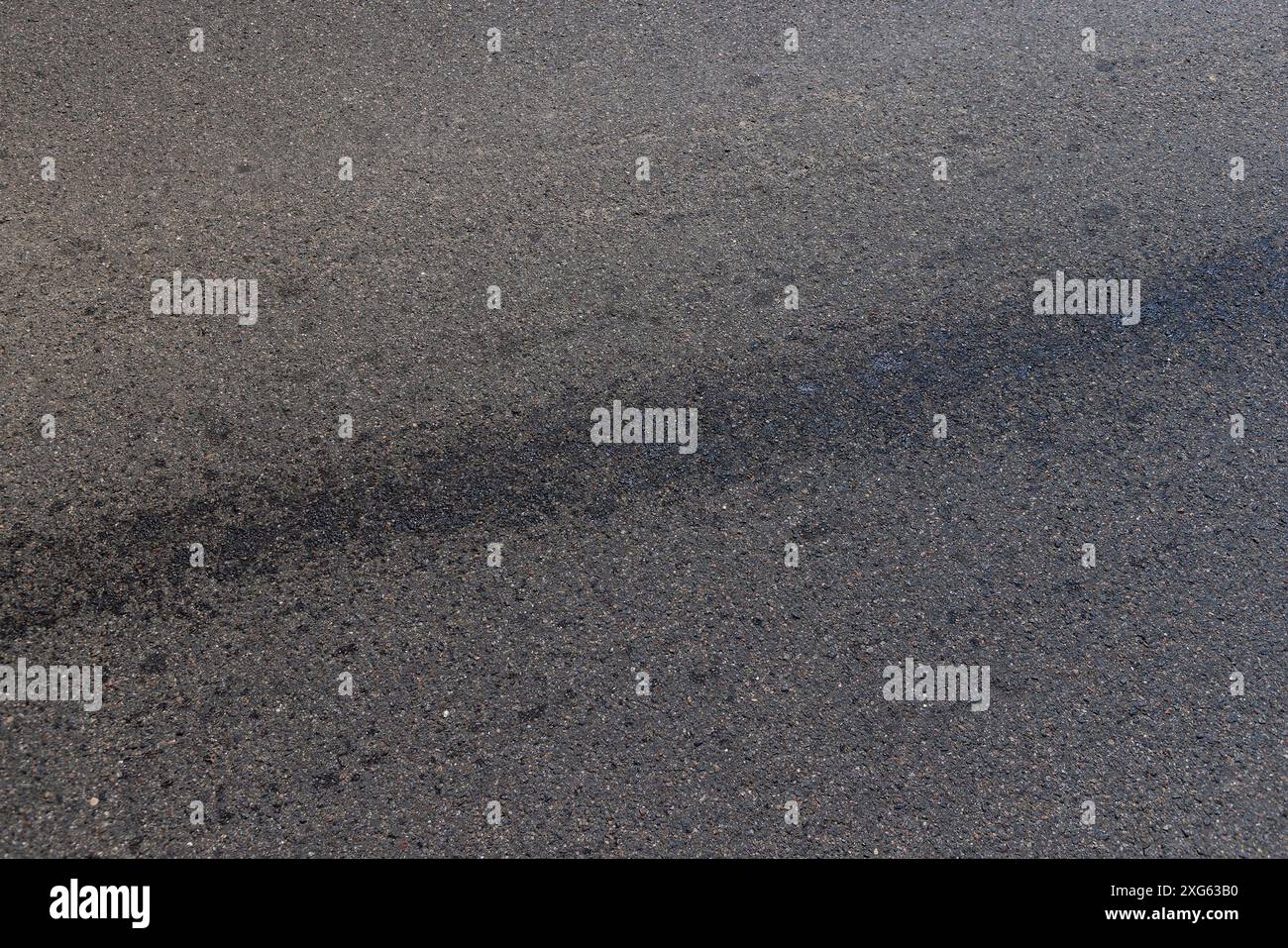 white road markings on asphalt, details of road markings on the road ...