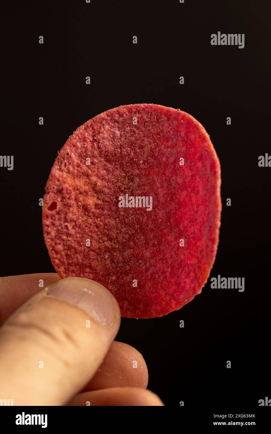 Paprika flavored potato chip hi-res stock photography and images - Alamy