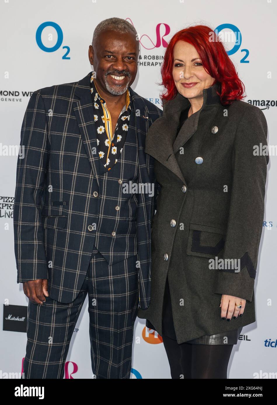 London, UK. 05th July, 2024. David Grant and Carrie Grant seen ...