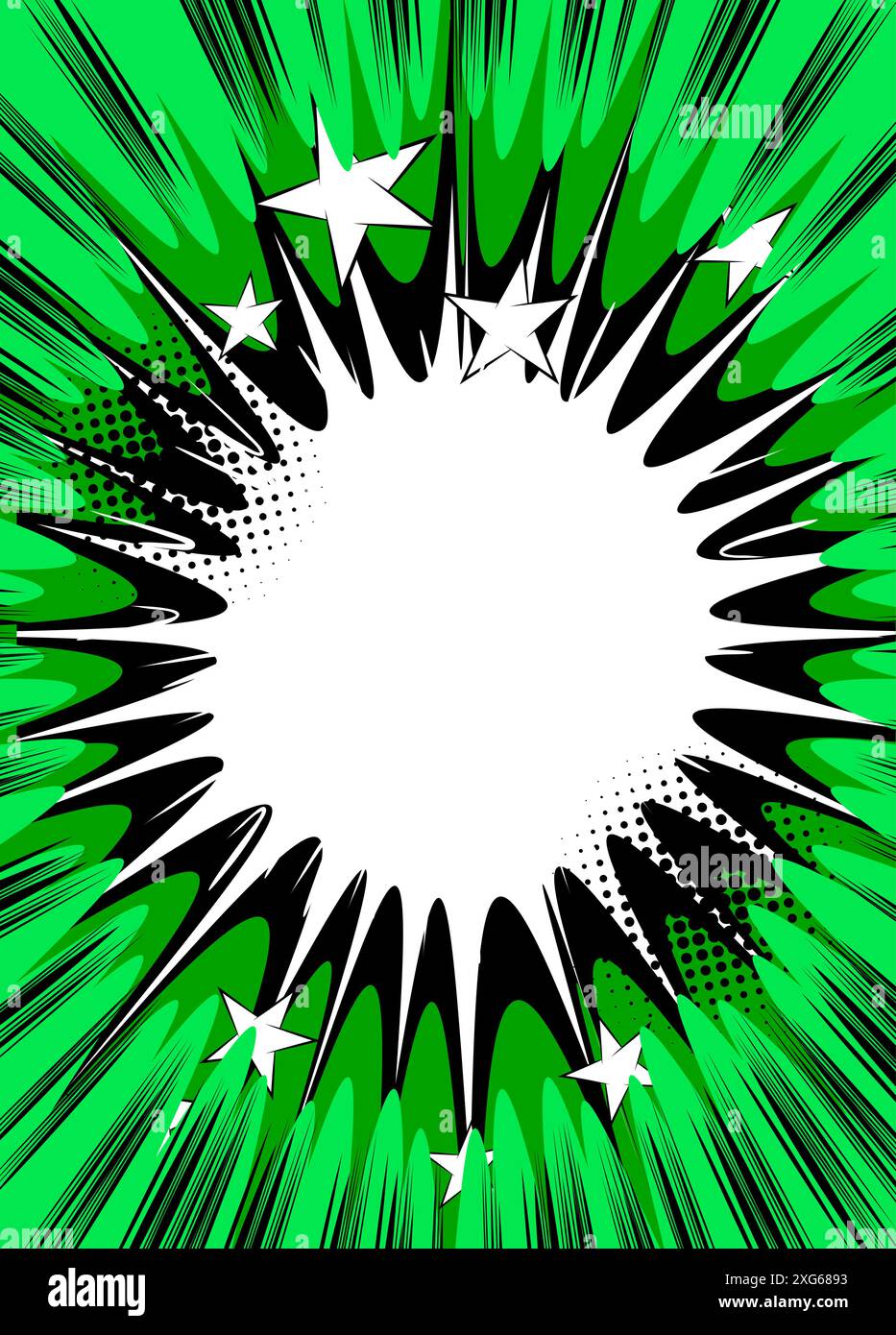 Simple Cartoon Background, comic book abstract speech bubble backdrop ...