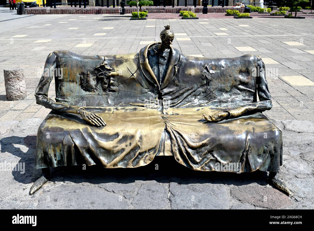 GUADALAJARA, JALISCO, MEXICO: Whimsical bronze sculptures by Alejandro ...