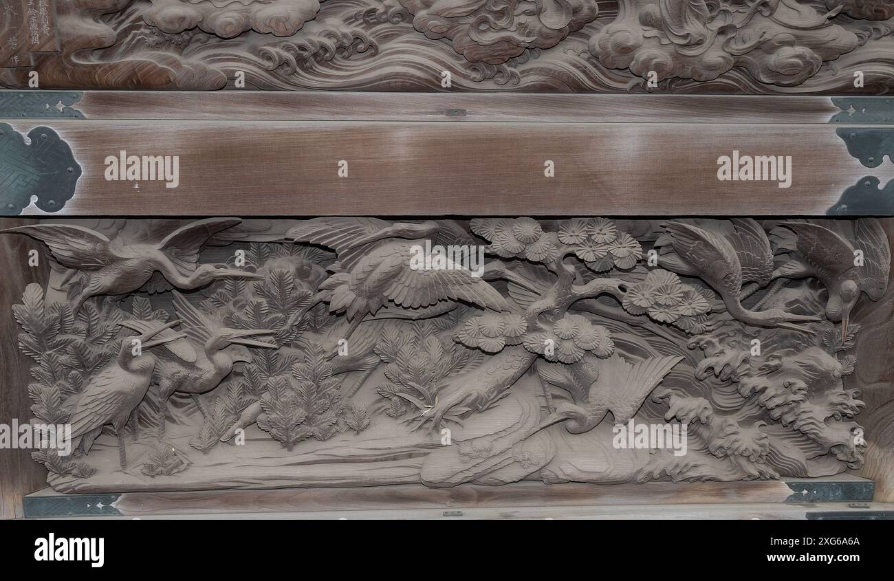 At the end of the approach stands the entrance gate of Shibamata ...