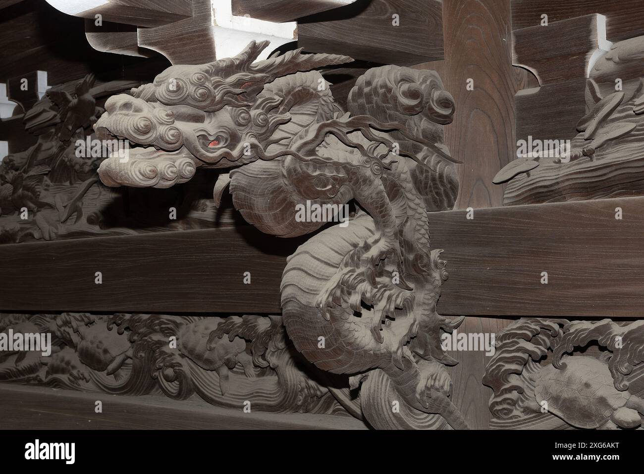 At the end of the approach stands the entrance gate of Shibamata ...