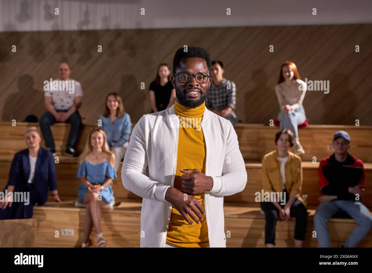 University lecture hall during class hi-res stock photography and ...