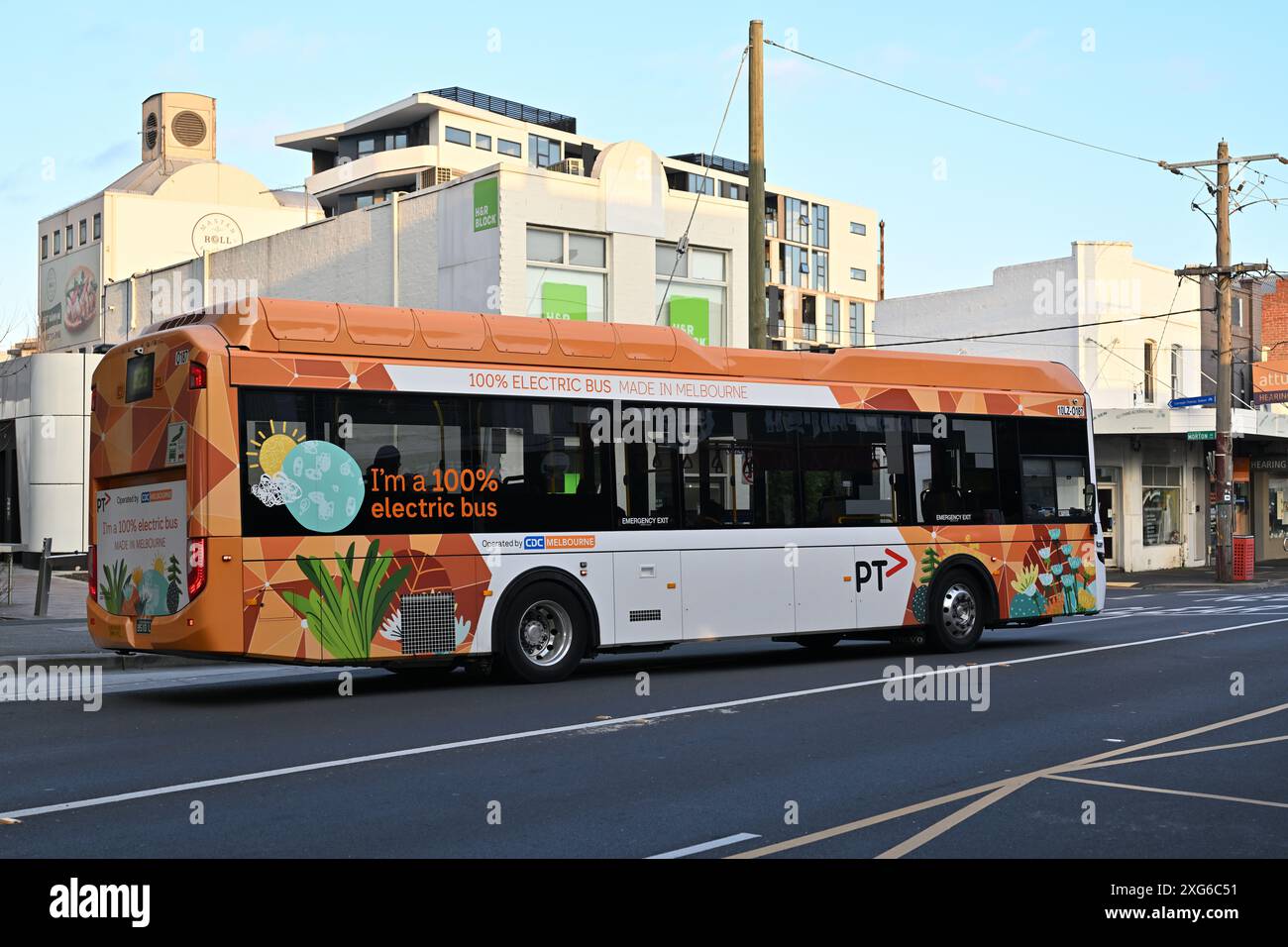 Side view of public transit bus hi-res stock photography and images - Alamy