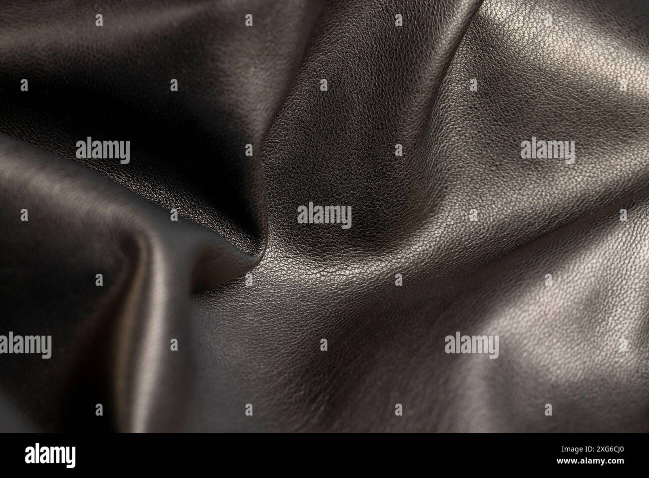 black leather material for clothing production, soft eco-leather for ...
