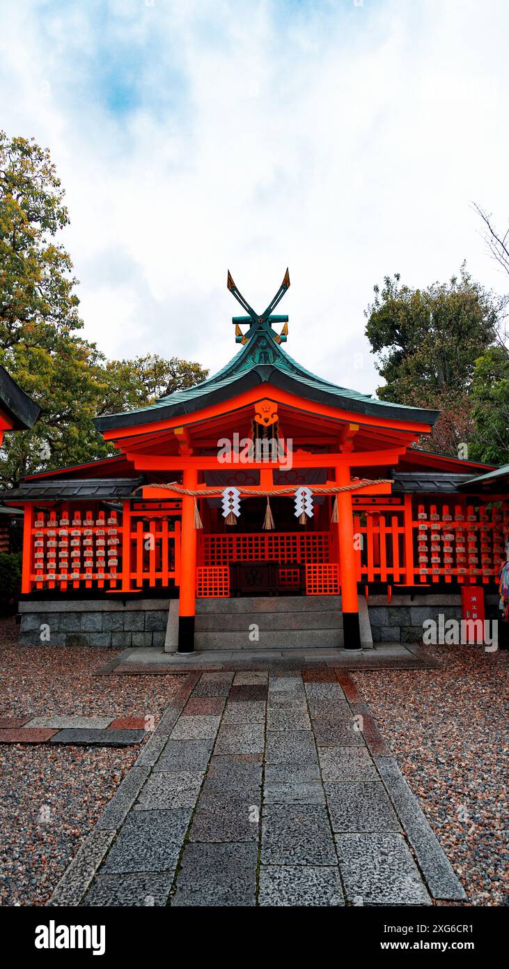 JAPAN, KYOTO – April 2024: Higashimaru temple at Fushimiinari Taisha ...