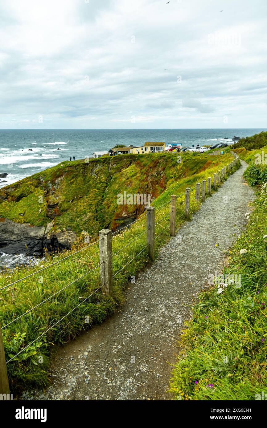 Lizard village cornwall lighthouse hi-res stock photography and images ...