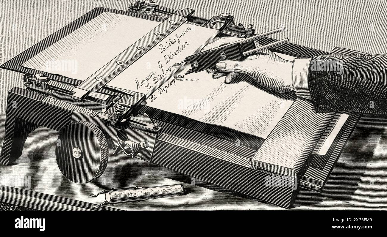 Old technical drawing equipment hi-res stock photography and images - Alamy