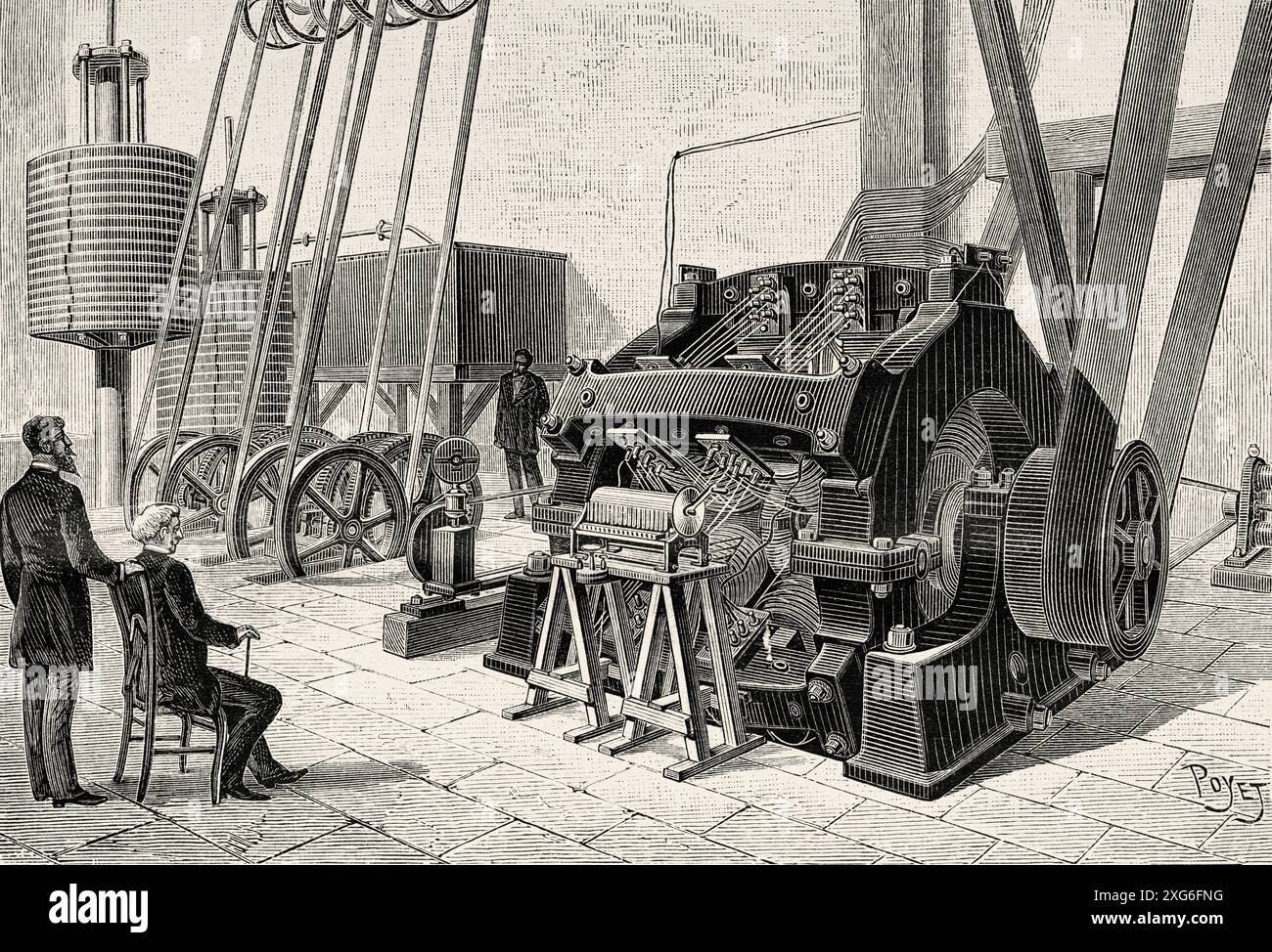 Transmission of force by electricity. Experiences of Marcel Deprez ...