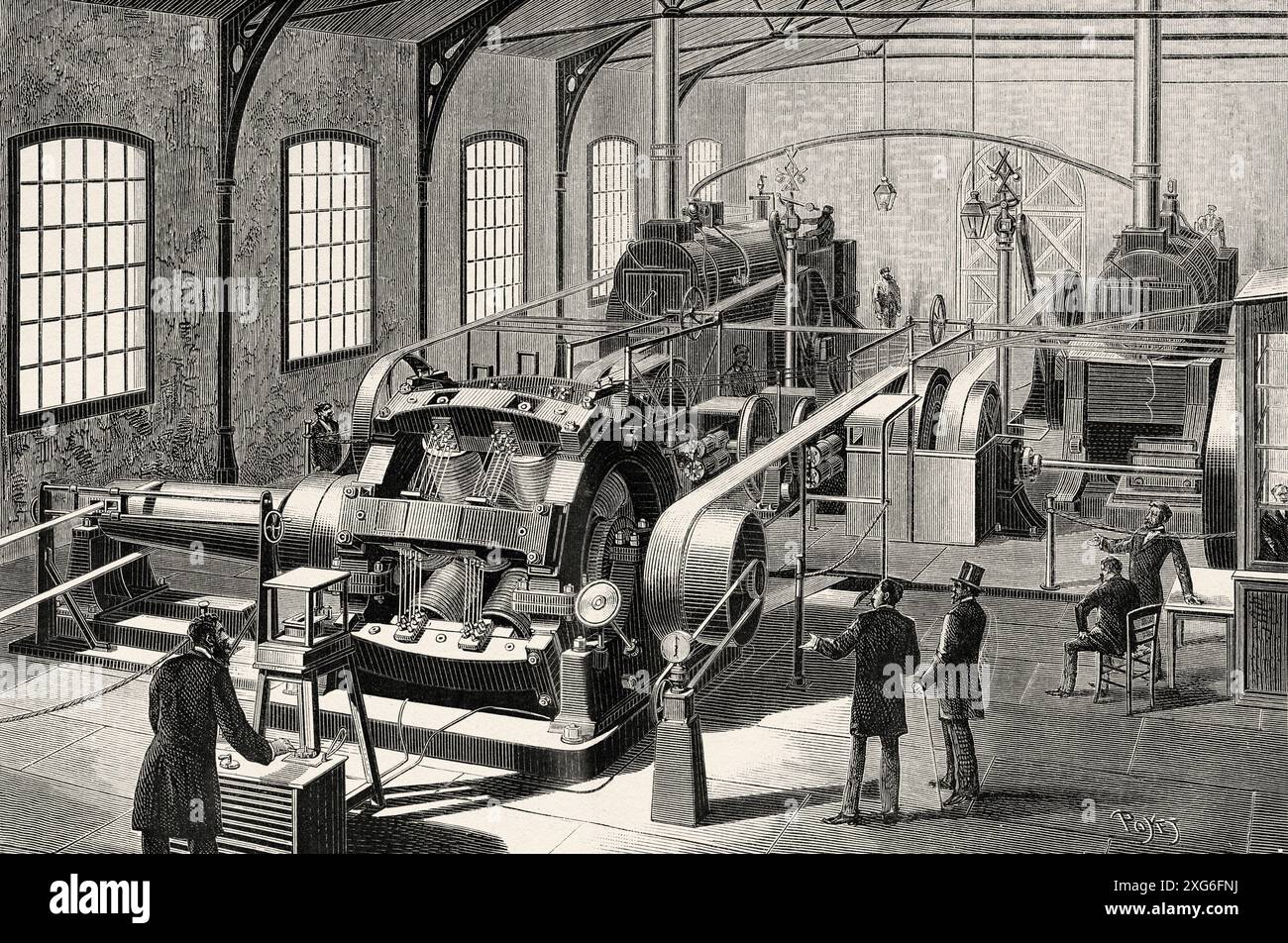 Transmission of force by electricity. Experiences of Marcel Deprez ...