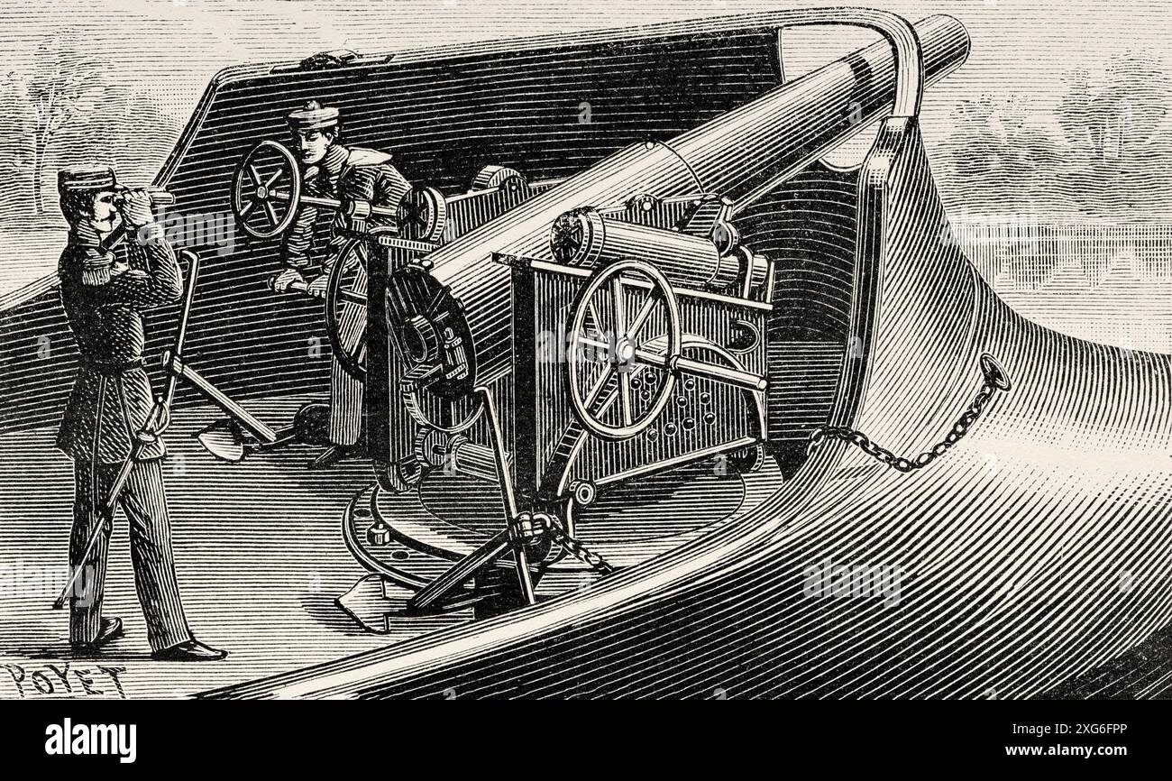 Late 1800s warship hi-res stock photography and images - Alamy