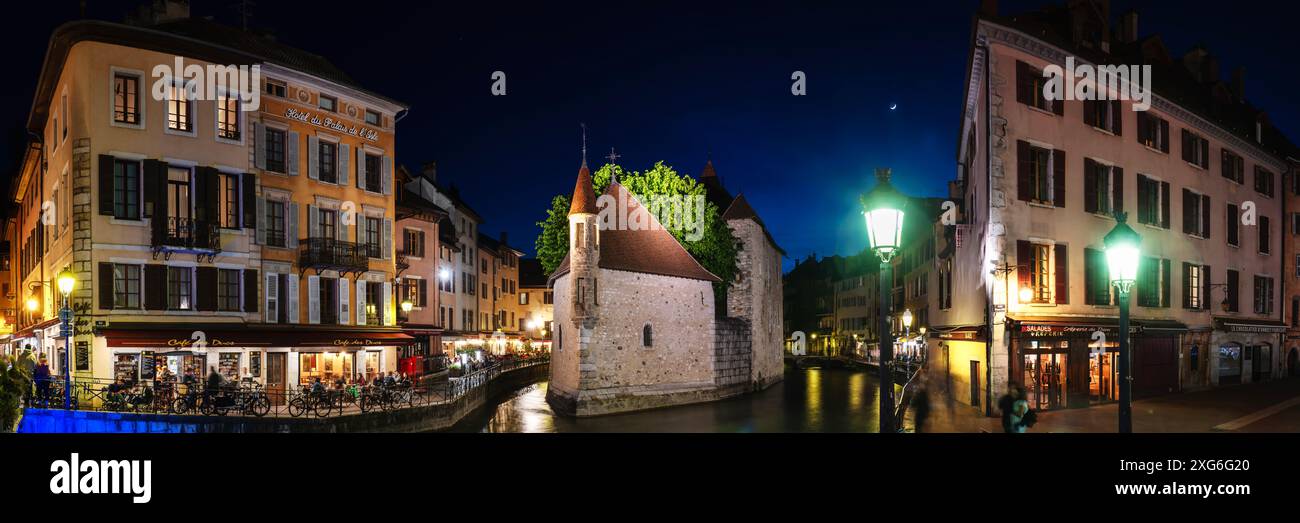 Annecy lake night hi-res stock photography and images - Alamy