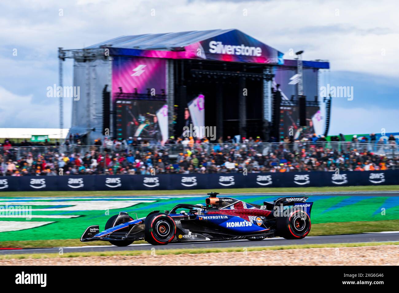Silverstone, UK. 06th July, 2024. Alexander Albon (THA) - Williams ...