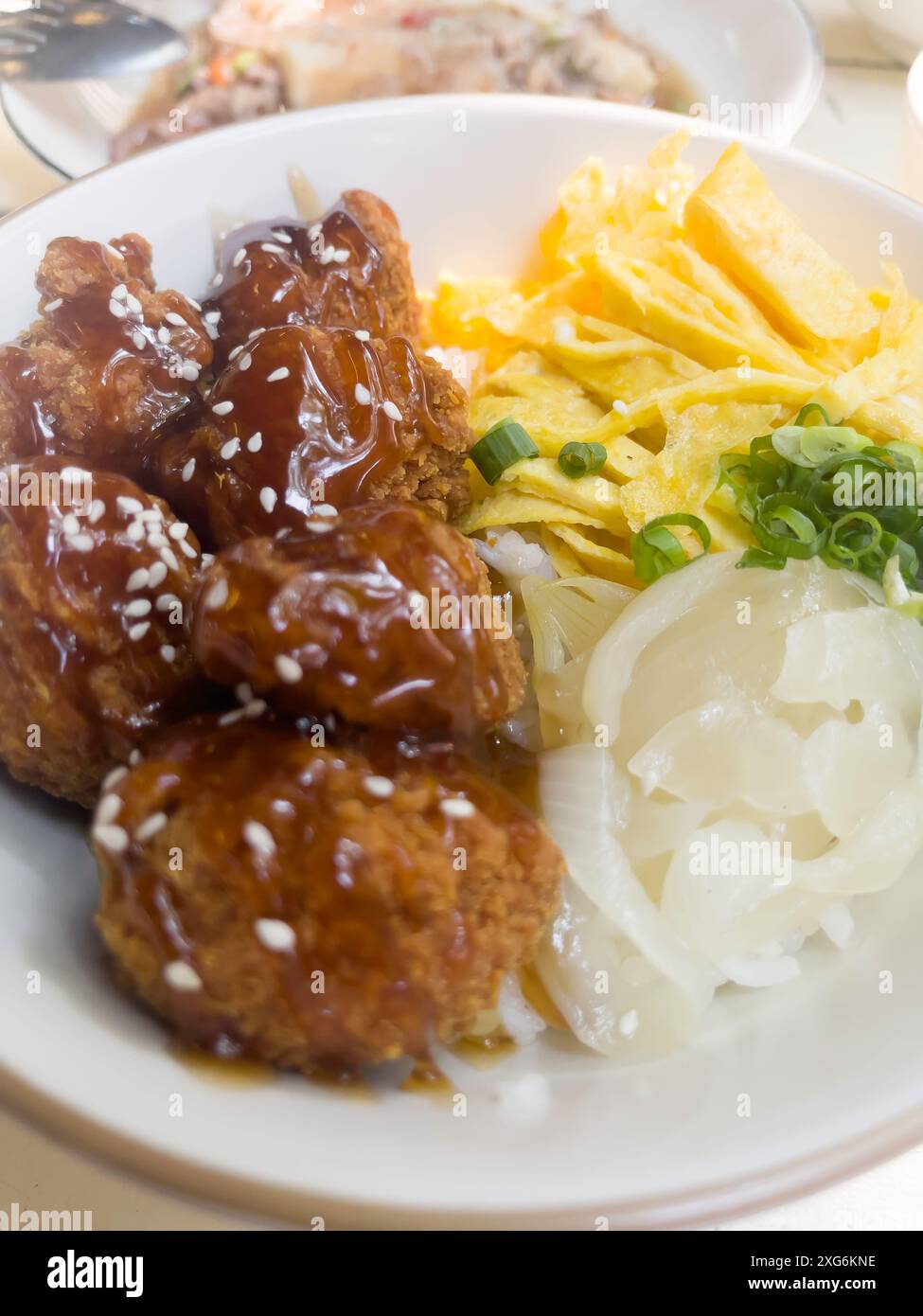 Japanese miso fried chicken hi-res stock photography and images - Alamy