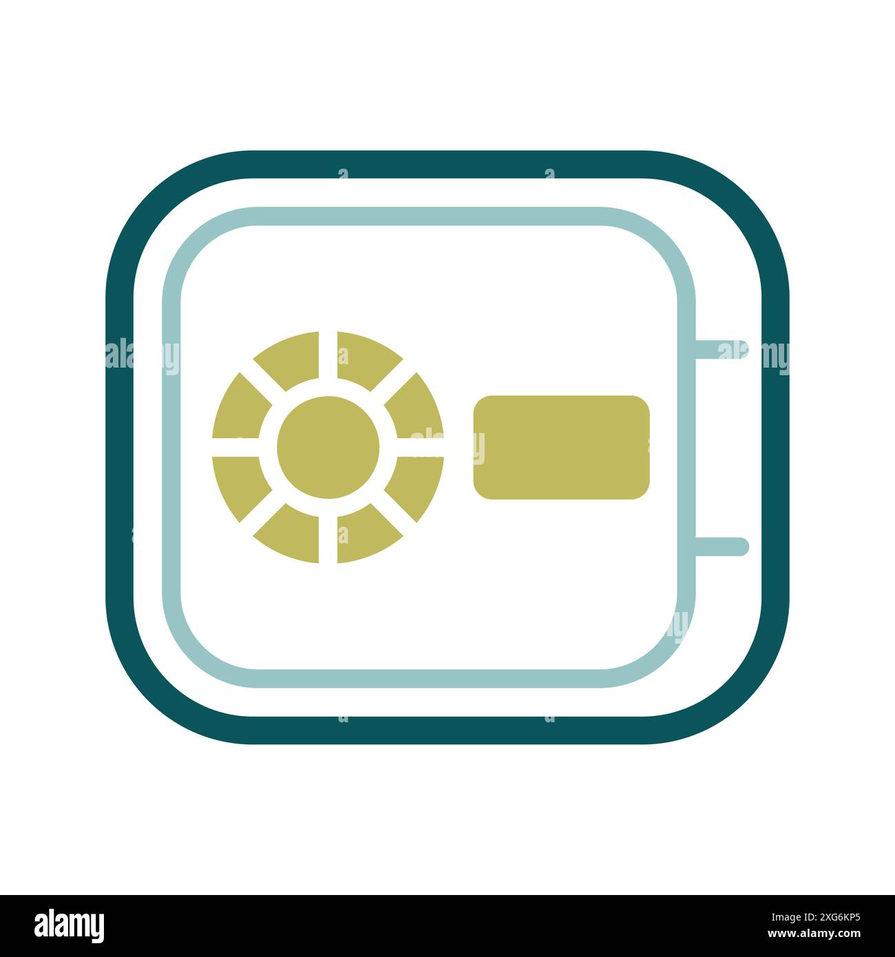 In room safe flat Cut Out Stock Images & Pictures - Alamy