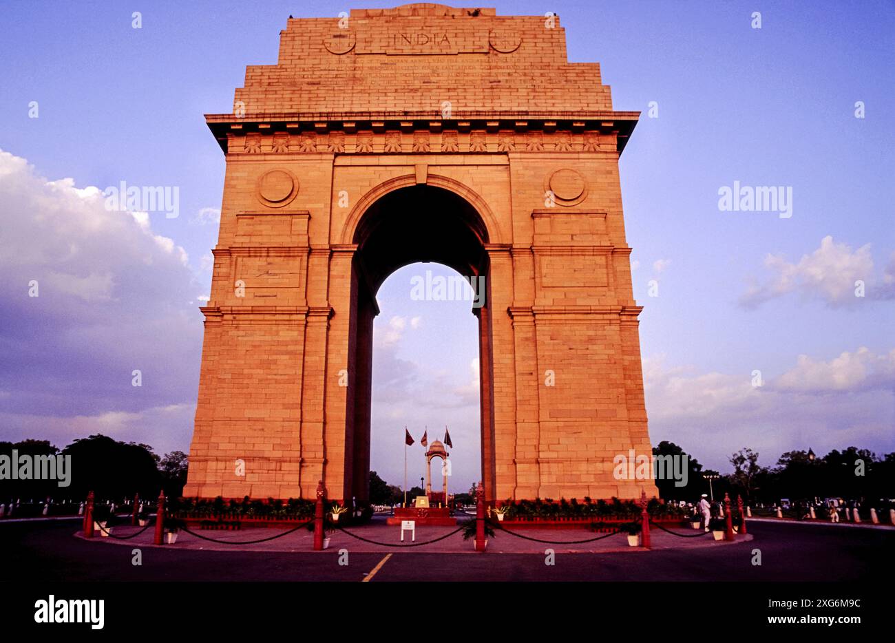 India Gate (Indian Gate. 1921), at sunset. New Delhi.India.Asia Stock ...