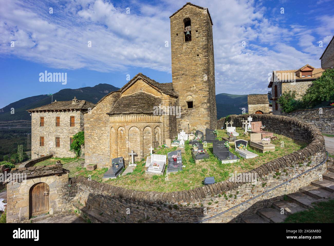 Romanesque church of San Martín de Oliván, Romanesque style around 1060 ...