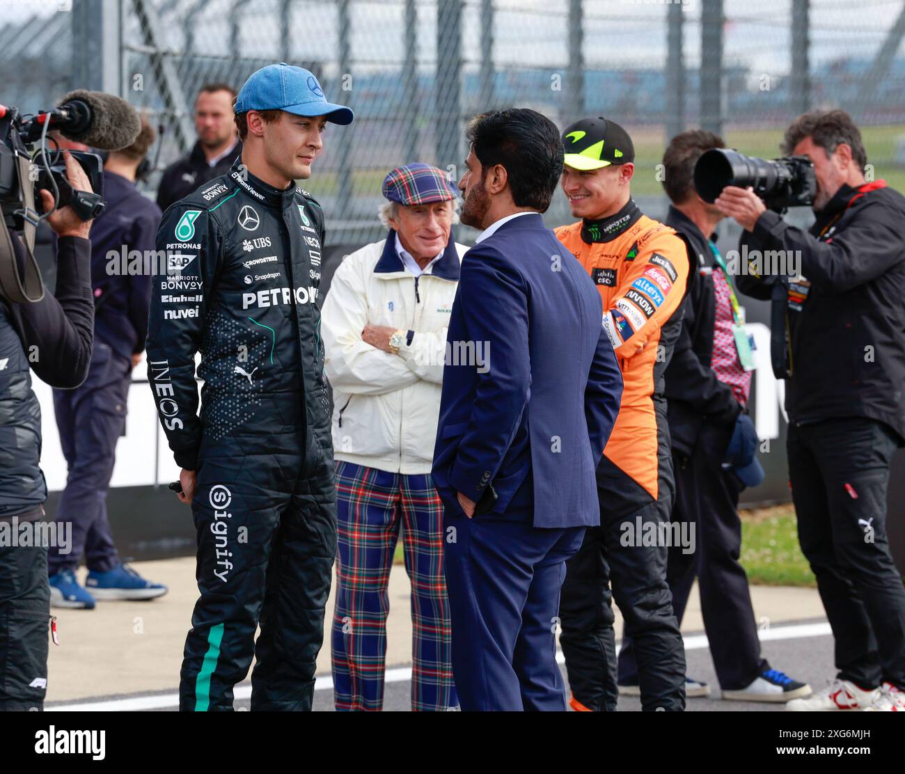 Silverstone, Royaume Uni. 06th July, 2024. RUSSELL George (gbr ...