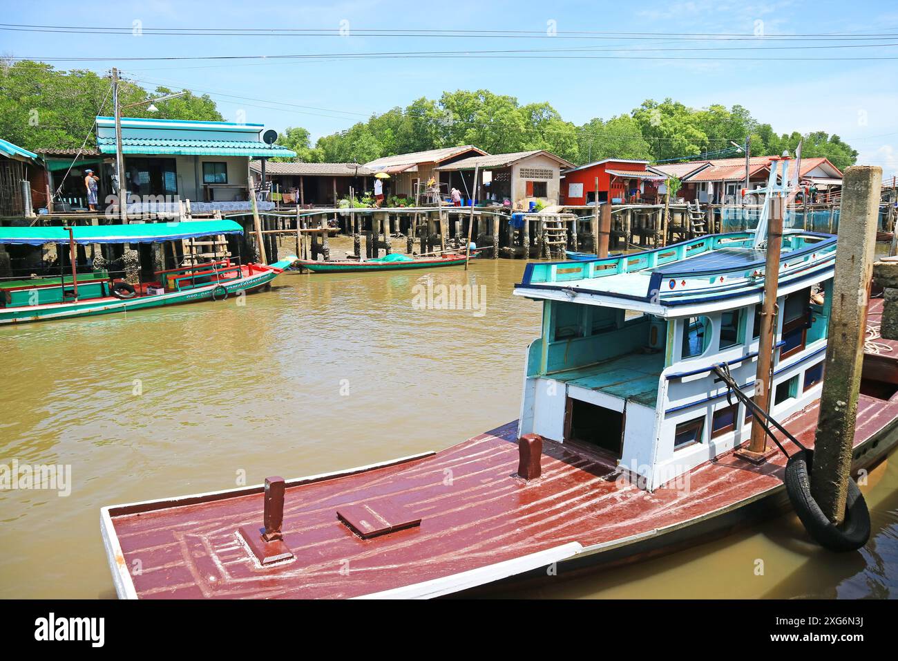 Warm-hearted Bang Chan Fishing Village in Chanthaburi Province, the ...