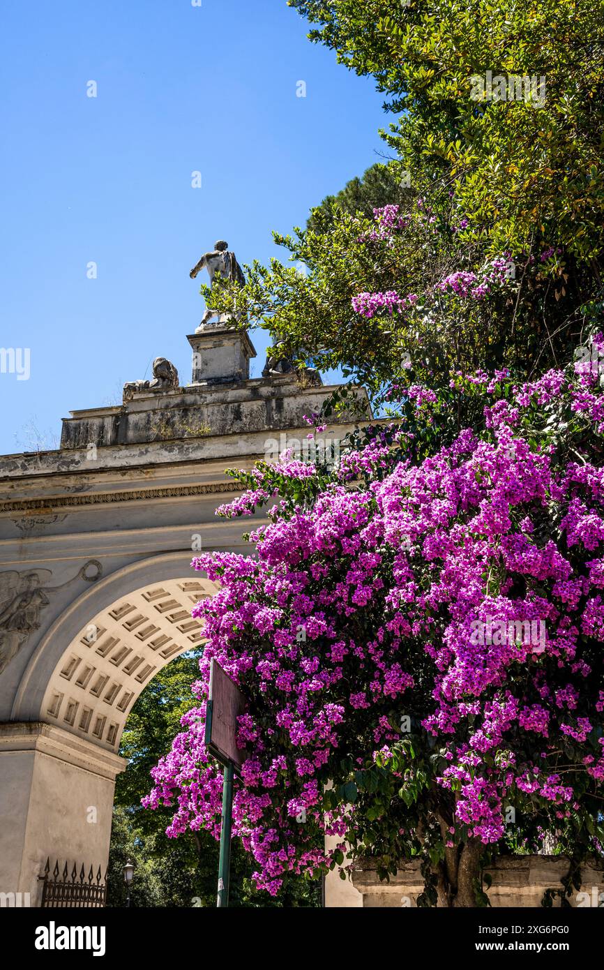 Arch of Septimius Severus (19th century) by architect Luigi Canina, in ...