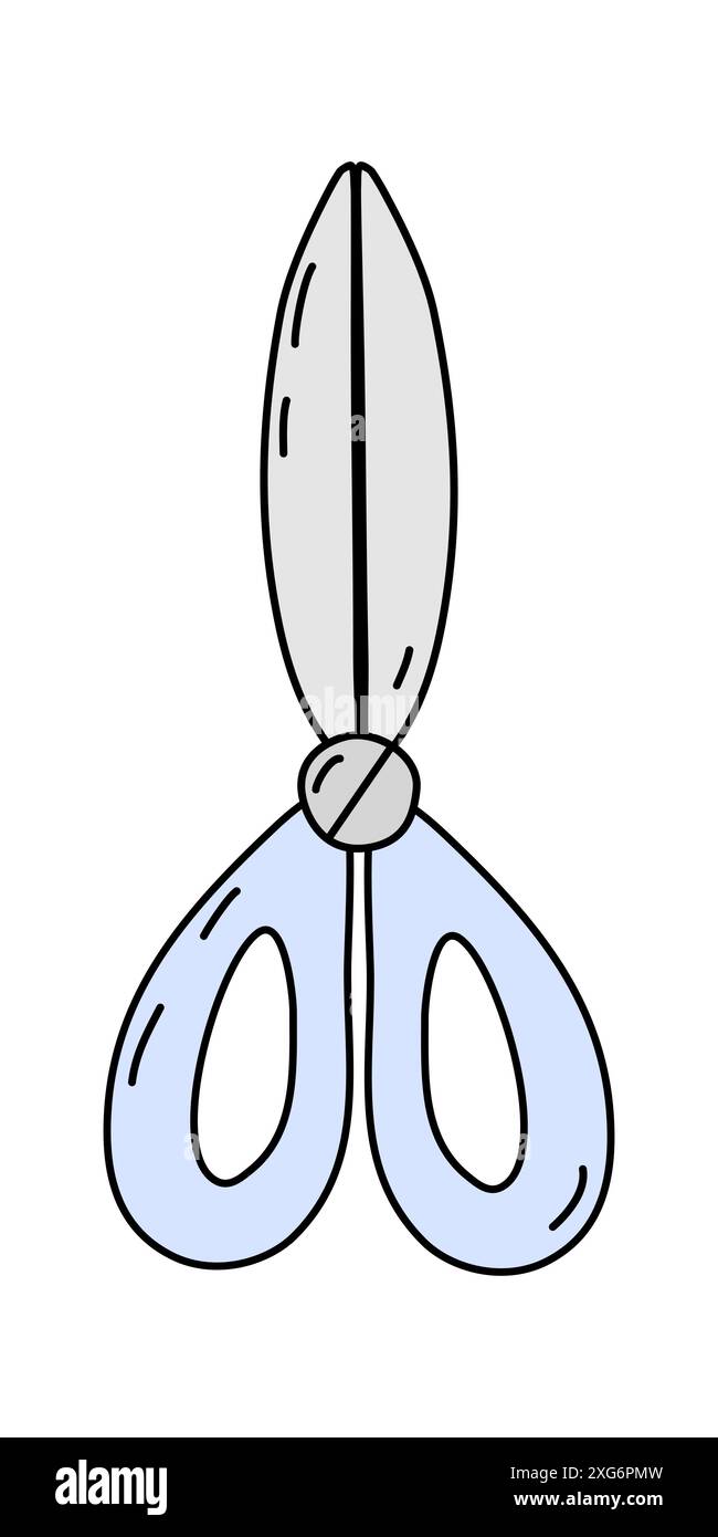 Kitchen shears illustration hi-res stock photography and images - Alamy