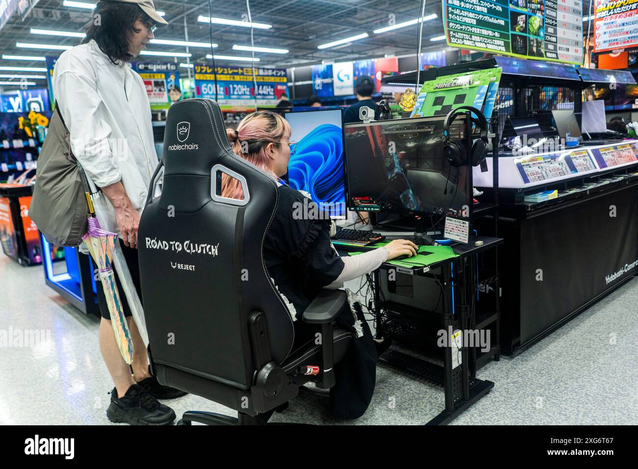 Yodobashi Umeda Multimedia Store in Osaka, Japan Stock Photo - Alamy