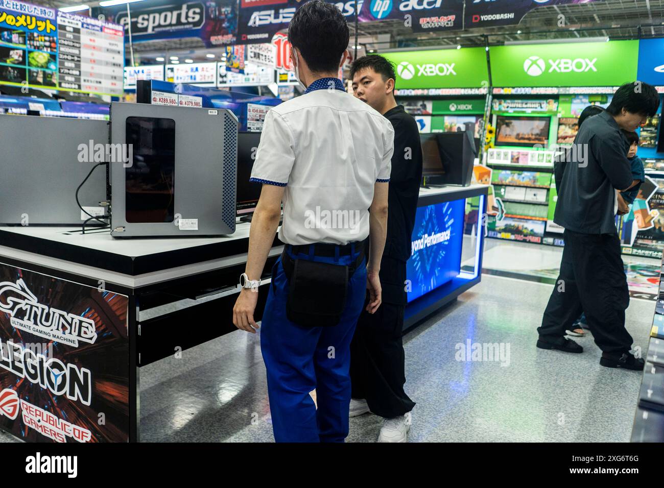 Yodobashi Umeda Multimedia Store in Osaka, Japan Stock Photo - Alamy