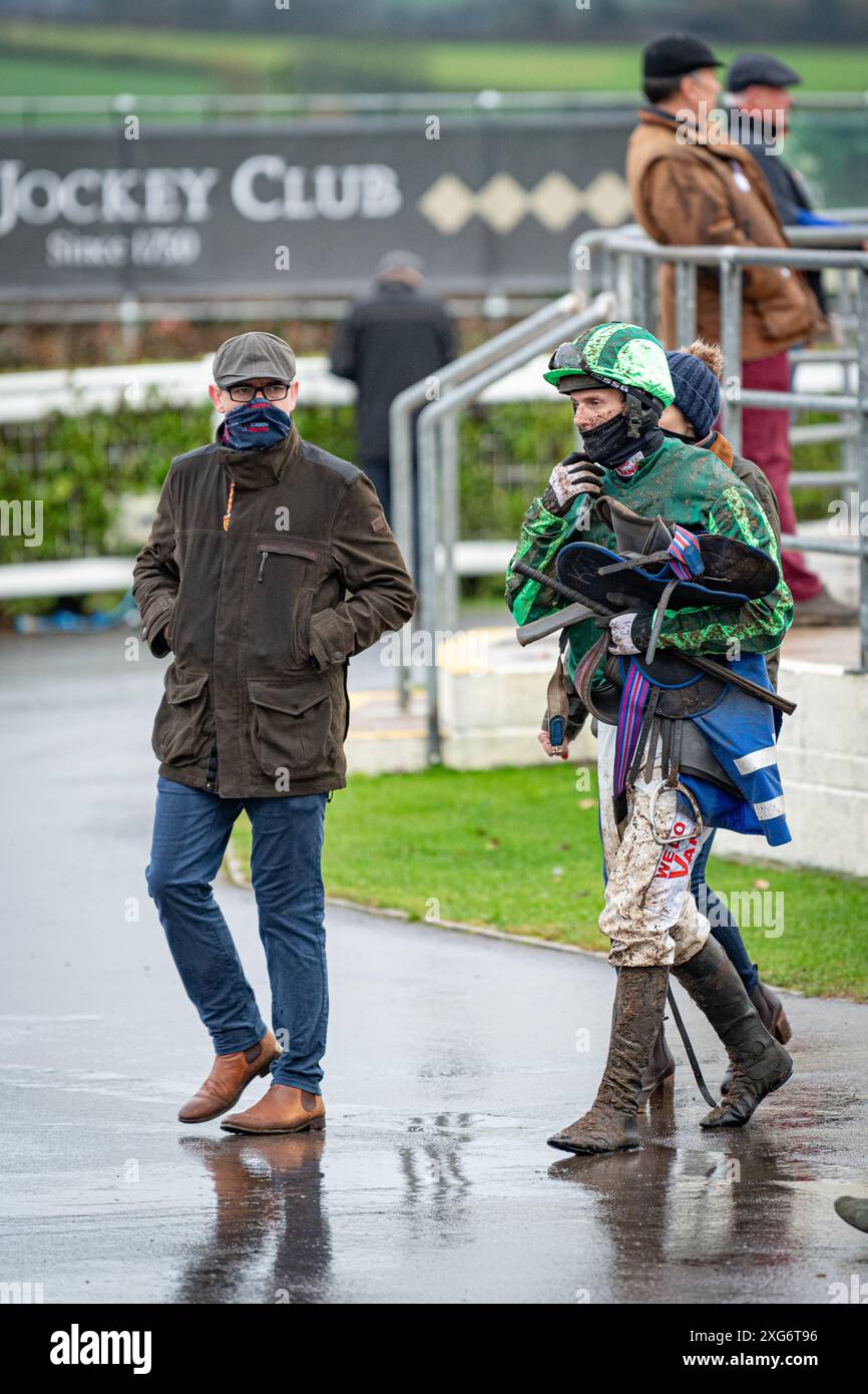 Second race at Wincanton January 8th 2022 Stock Photo - Alamy