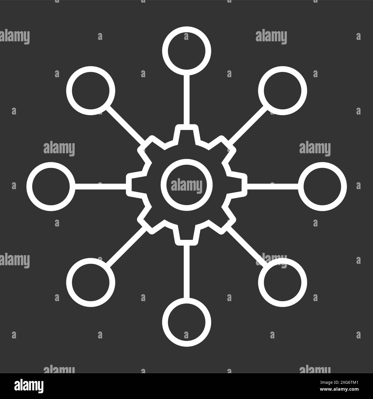 Omni channel vector vectors Black and White Stock Photos & Images - Alamy