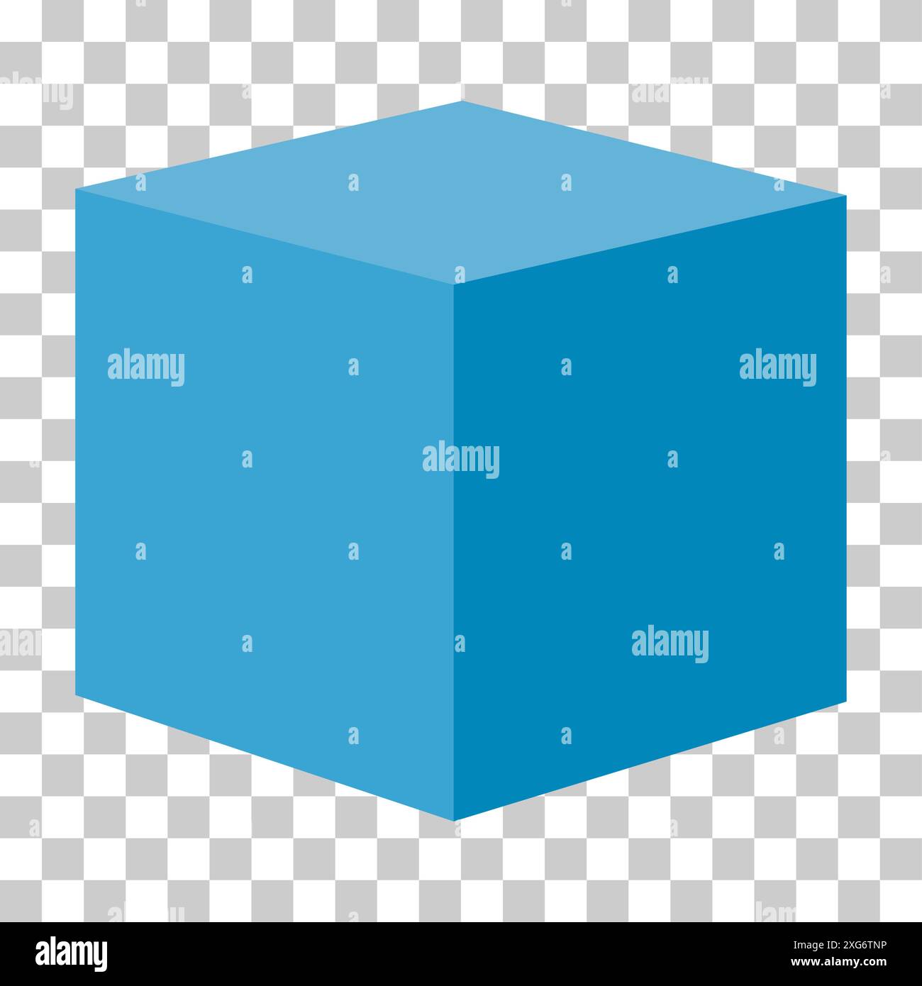 Isometric cube design, web modern concept icon, geometric shape vector ...