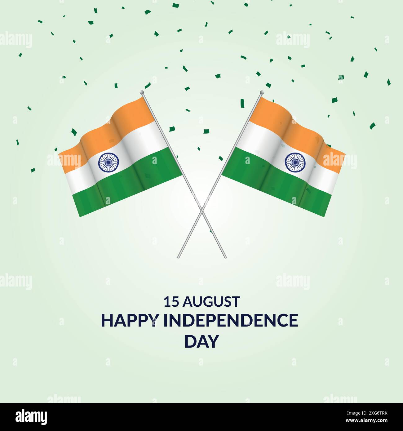 15 August India Independence day poster design with Indian flag, vector illustration Stock ...