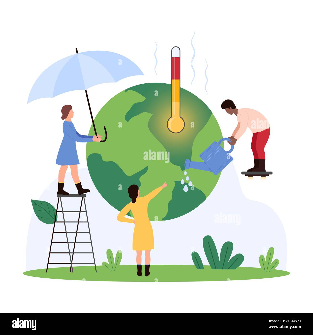 Awareness of global climate change, environmental pollution effect ...